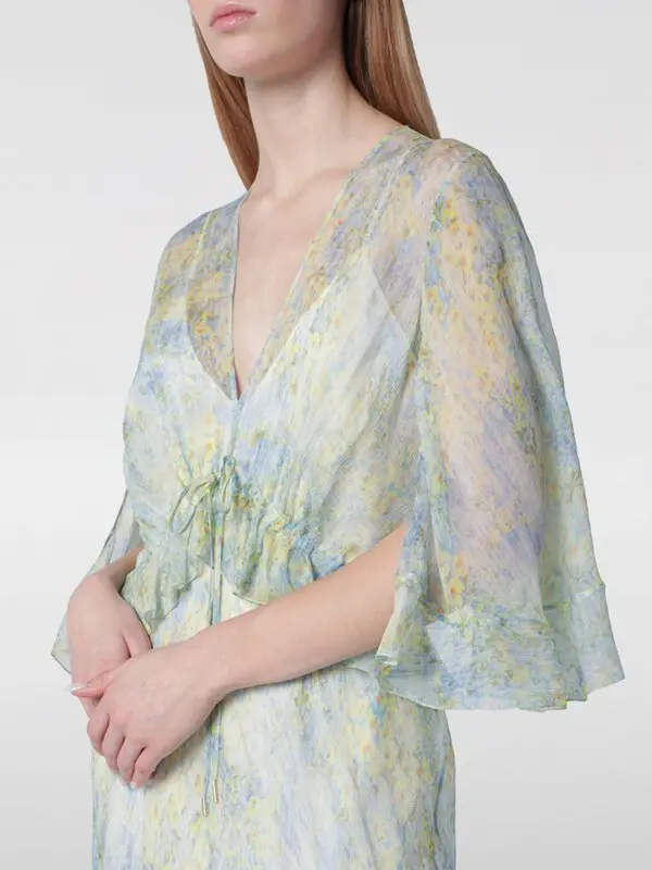 Alberta Ferretti Printed Maxi Dress