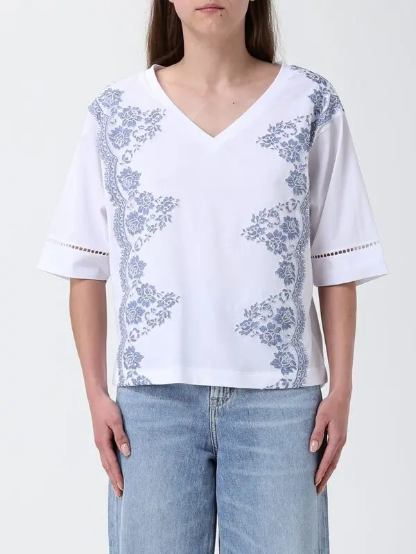 ERMANNO FIRENZE Embroidered Top
