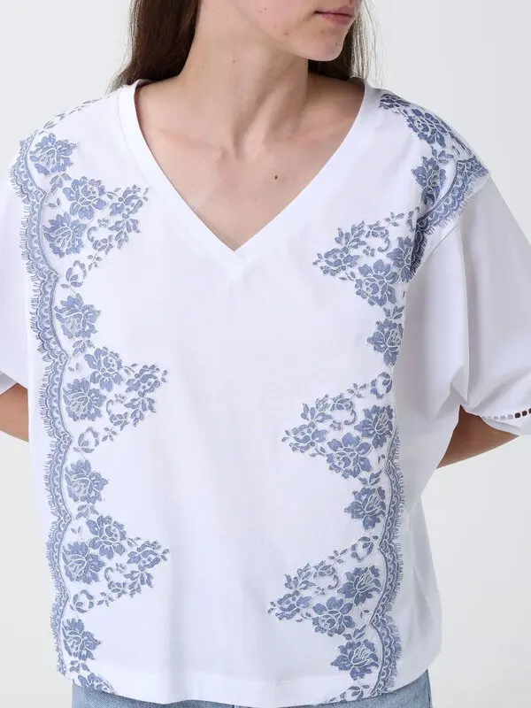 ERMANNO FIRENZE Embroidered Top