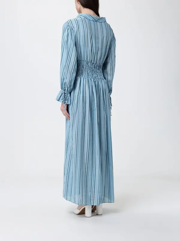 Pinko Striped Maxi Dress