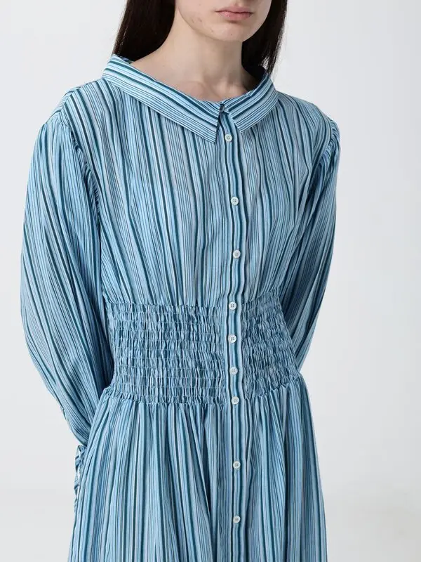 Pinko Striped Maxi Dress