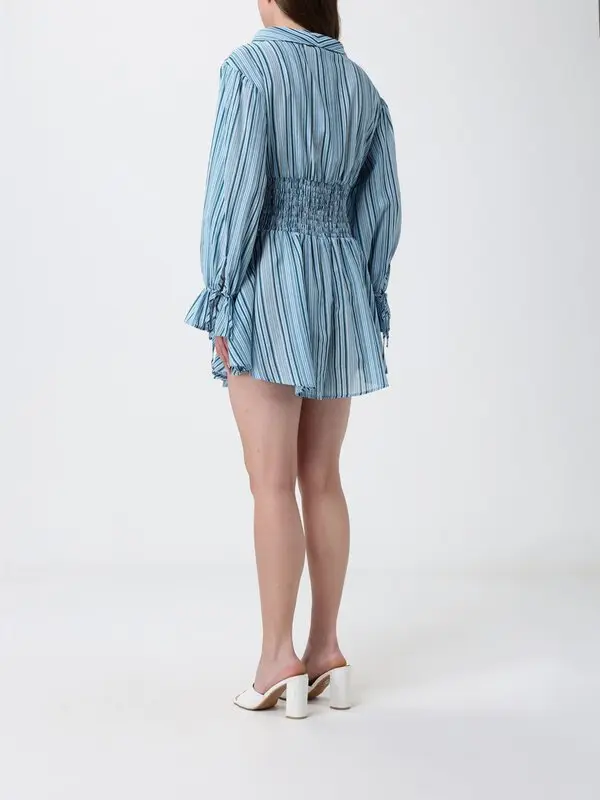 Pinko Striped Button-up Dress