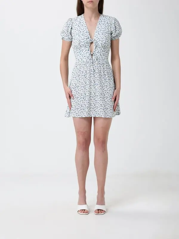 MAR DE MARGARITAS Floral Print Mini Dress