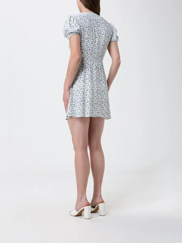 MAR DE MARGARITAS Floral Print Mini Dress