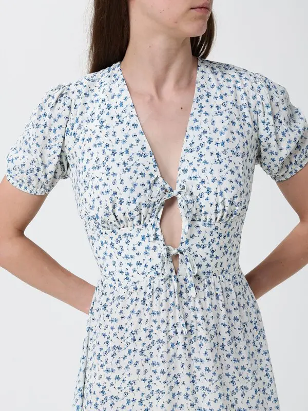 MAR DE MARGARITAS Floral Print Mini Dress