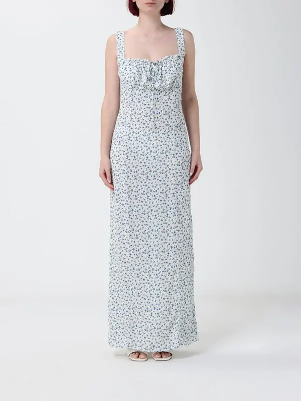 MAR DE MARGARITAS Floral Print Maxi Dress