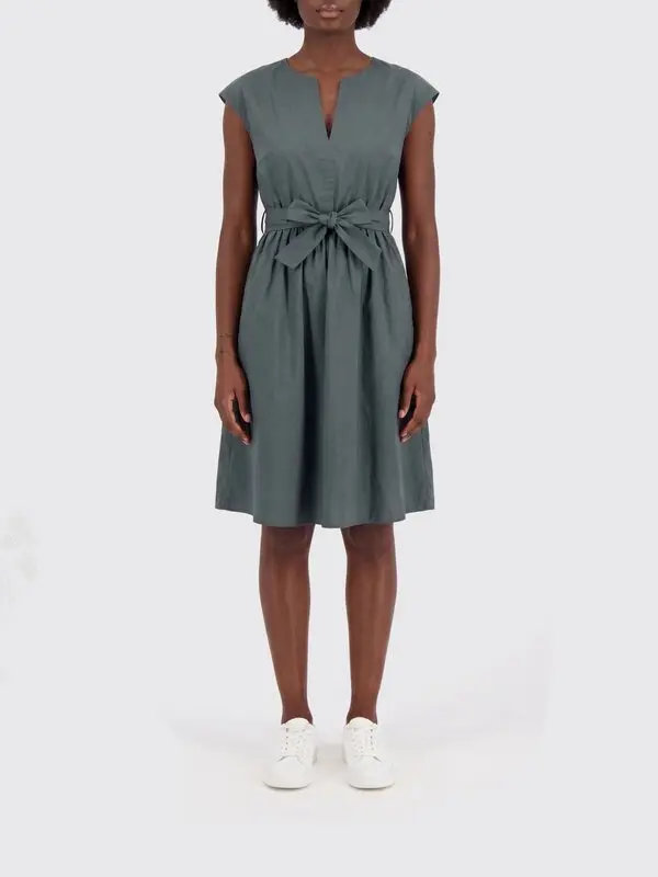 Woolrich Midi Dress With Belt