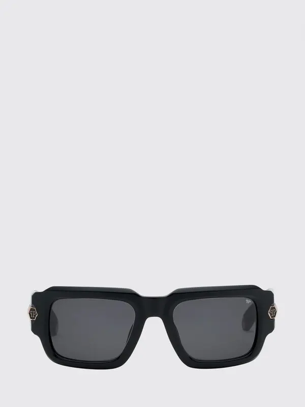 Philipp Plein Empire Acetate Sunglasses - Black