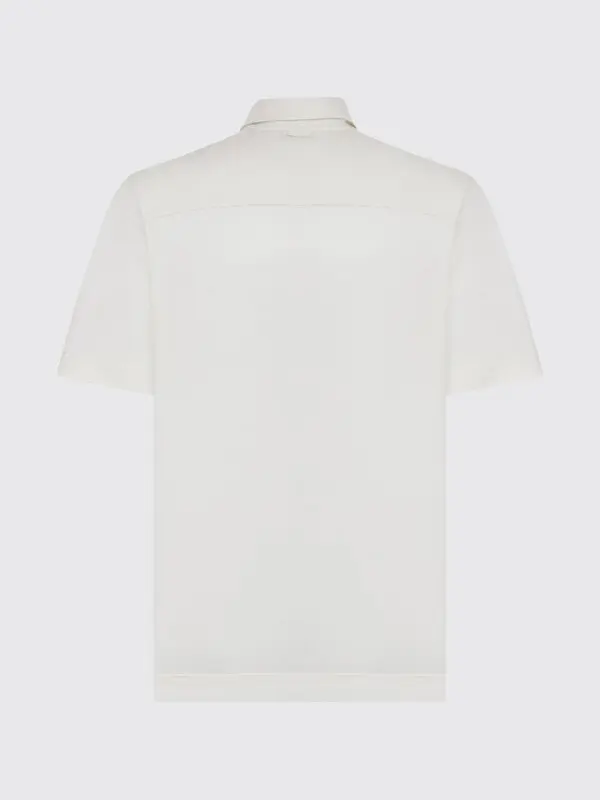 Zegna Cotton Polo Shirt - White