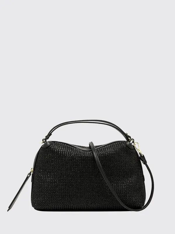 GIANNI CHIARINI Alifa Crochet Raffia And Leather Bag