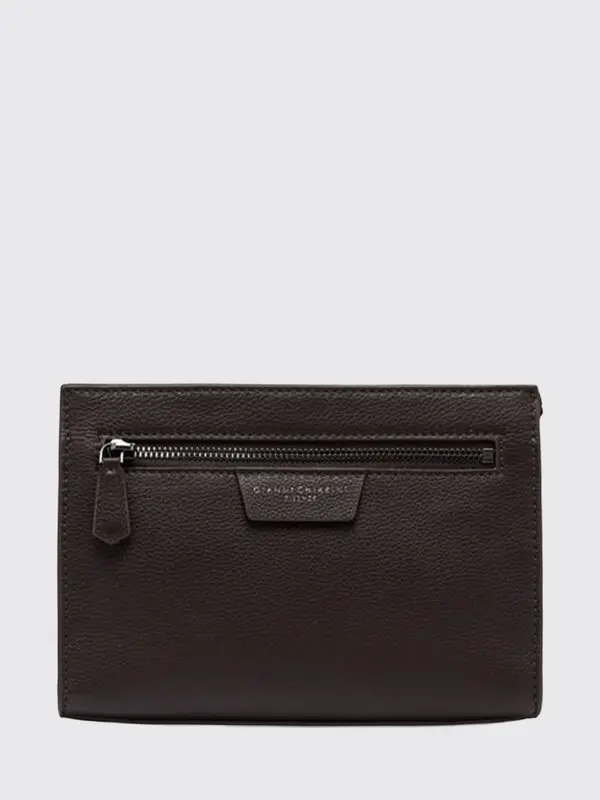 GIANNI CHIARINI Leather Wristlet