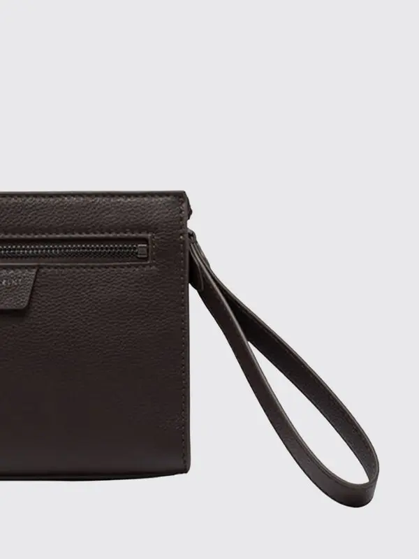 GIANNI CHIARINI Leather Wristlet
