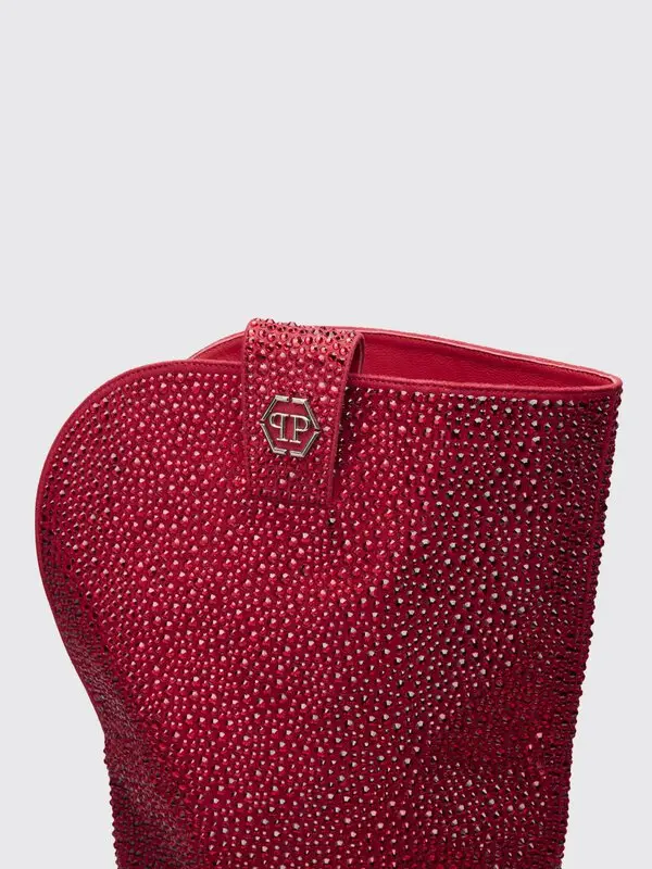 Philipp Plein Embellished Over-the-knee Boots