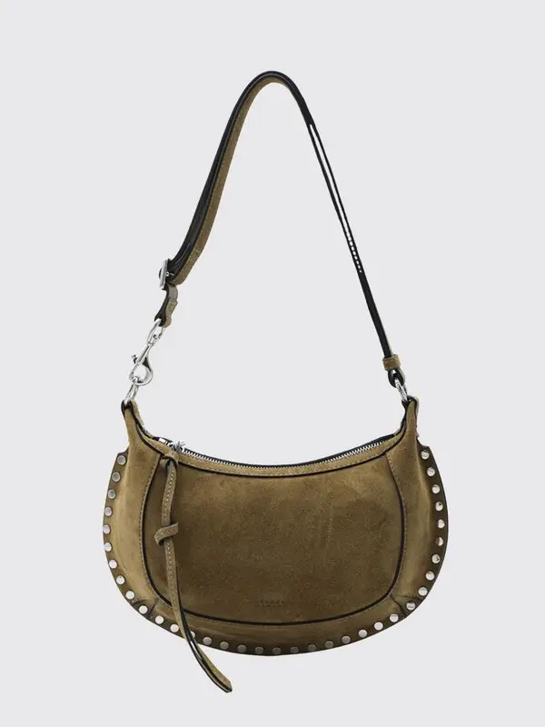 Isabel Marant Étoile Oskan Moon Suede Bag - Grey