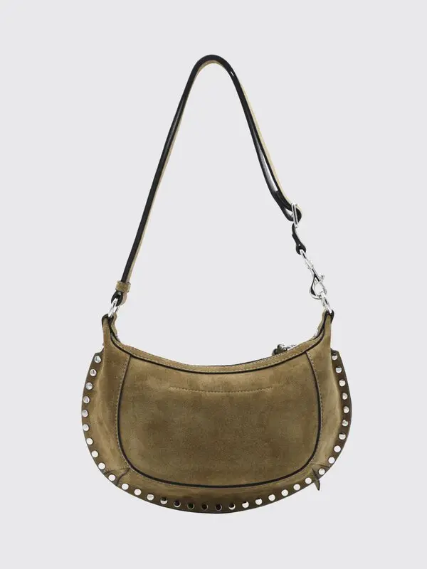 Isabel Marant Étoile Oskan Moon Suede Bag - Grey