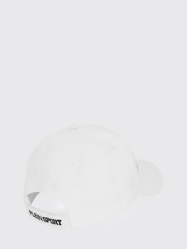PLEIN SPORT Embroidered Logo Baseball Cap - White