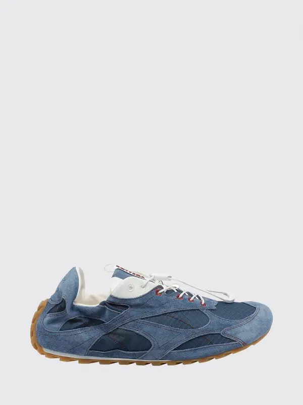 Bottega Veneta Lace-up Sneakers - Blue