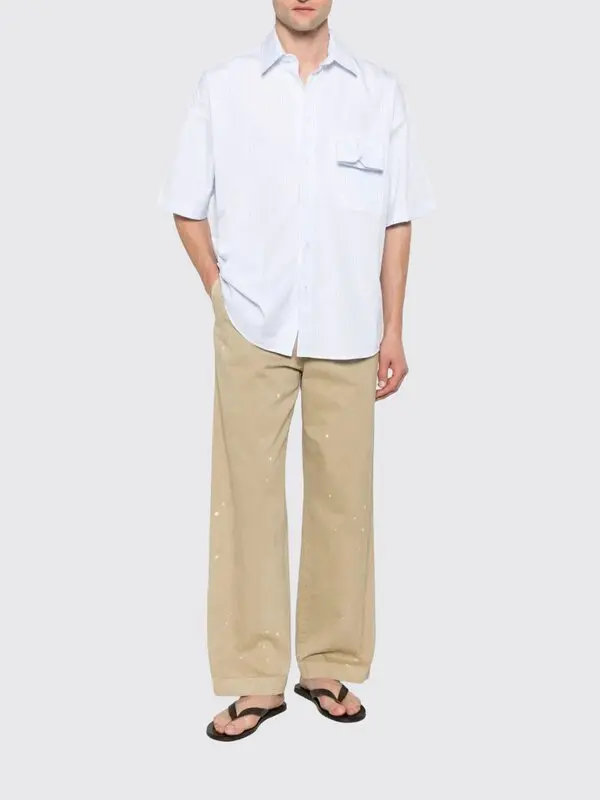 MTL STUDIO Striped Cotton Casual Shirt
