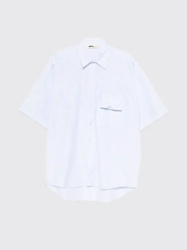 MTL STUDIO Striped Cotton Casual Shirt