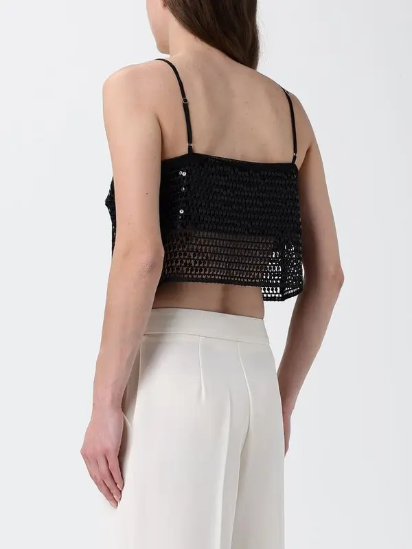SIMONA CORSELLINI Embellished Cropped Top