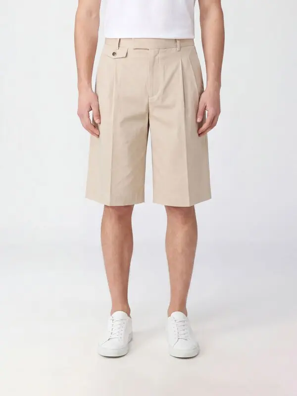 Drole De Monsieur Tailored Pleated Shorts - Brown