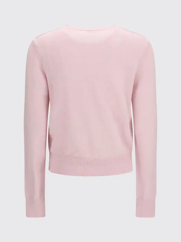 Burberry Ribbed Cardigan With Applique