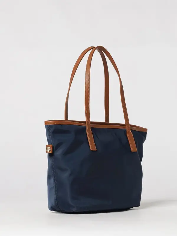 MC2 SAINT BARTH Nylon Tote Bag With Embroidered Logo - Navy
