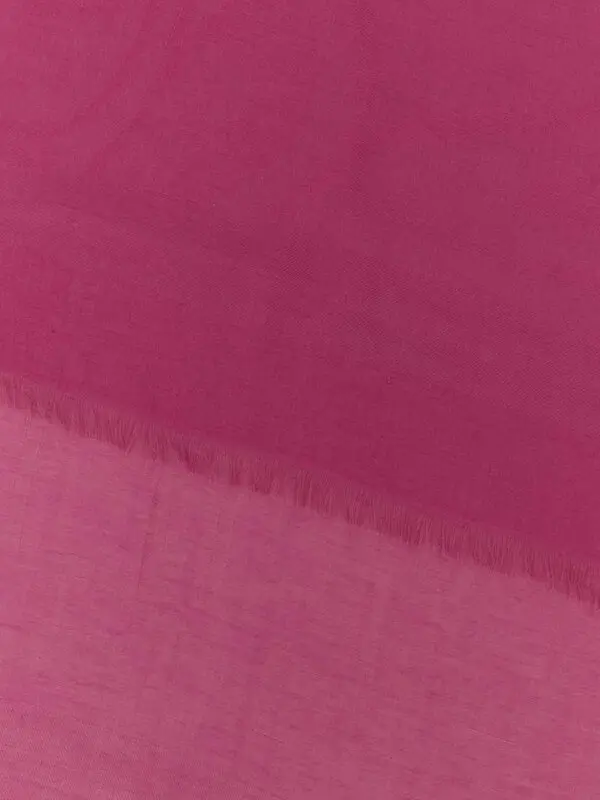 Max Mara Cotton Blend Scarf - Pink