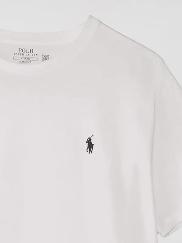Polo Ralph Lauren Logo Cotton T-shirt - White