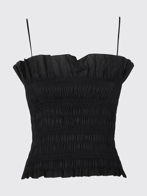 Andamane Shirred Frill Camisole