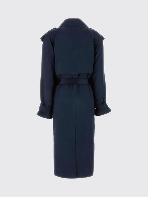 ANINE BING Ricky Long Viscose Trench Coat