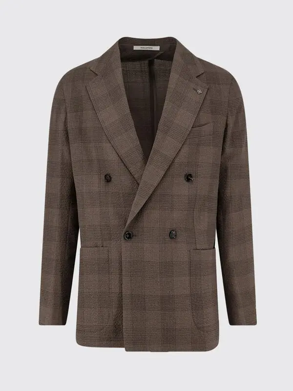 Tagliatore Double-breasted Checked Blazer