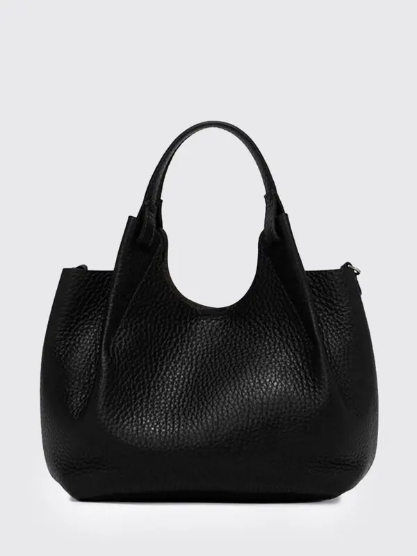 GIANNI CHIARINI Dua Hammered Leather Top Handle Bag