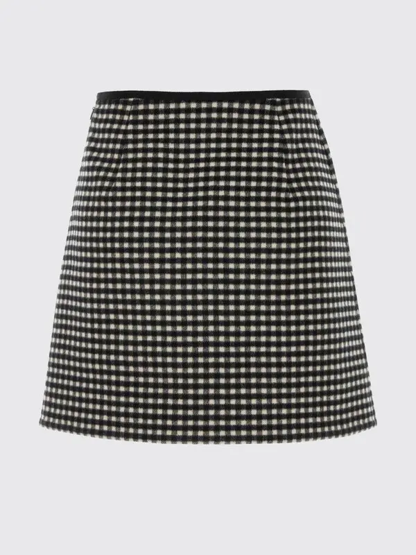 Valentino Garavani Gingham Check Mini Skirt