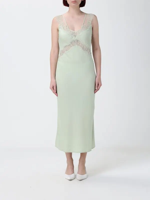 Pinko Lace Trim Slip Dress