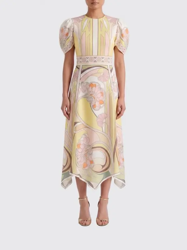 La DoubleJ Printed Midi Dress