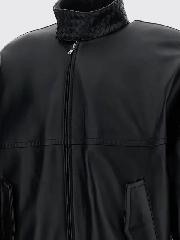 Bottega Veneta Lambskin Leather Jacket