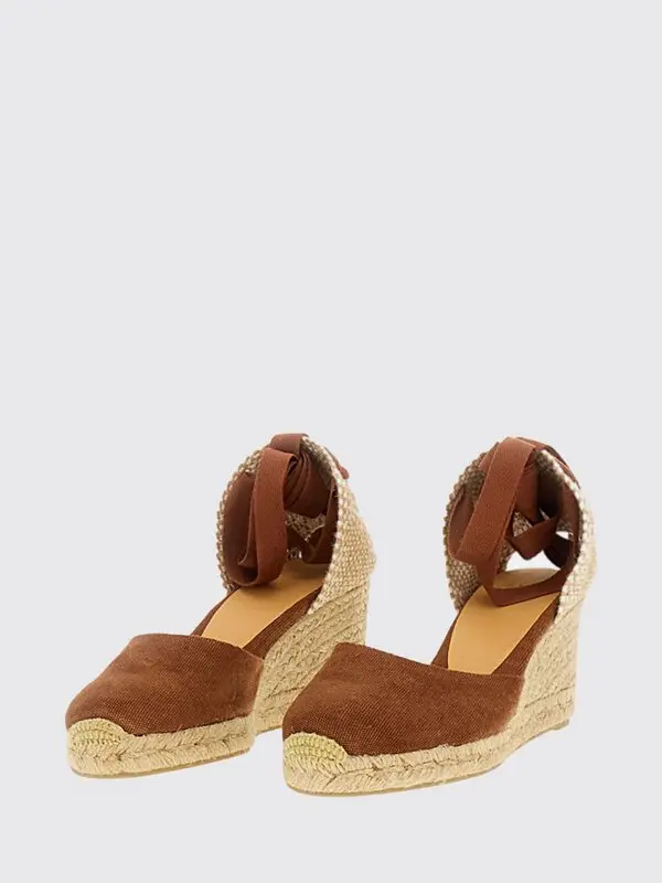 CastaÑer Carina Cotton Canvas Espadrilles - Brown