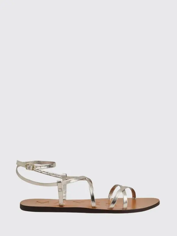 Manebí Heeled Sandal - Silver