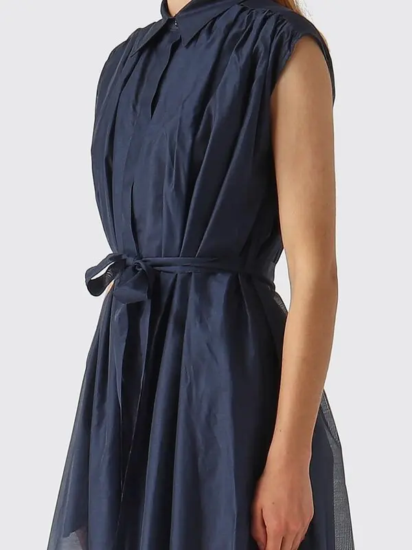 MEIMEIJ Lyocell Blend Chemisier Dress