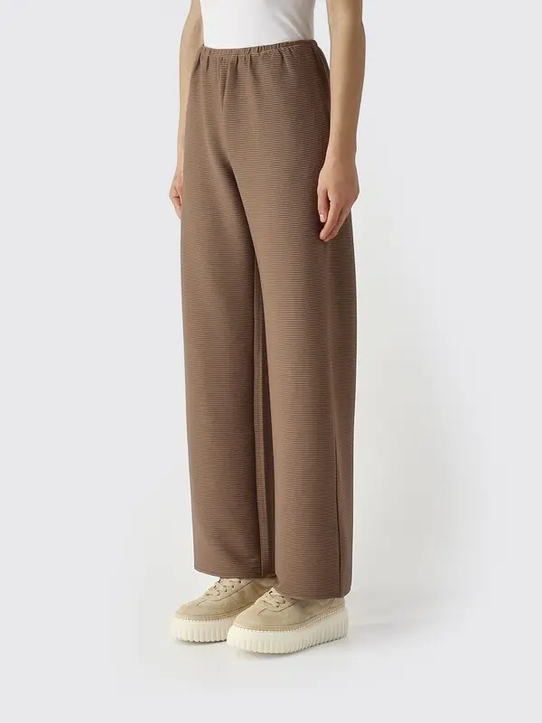 Max Mara Stretch Jersey Straight Trousers - Coffee
