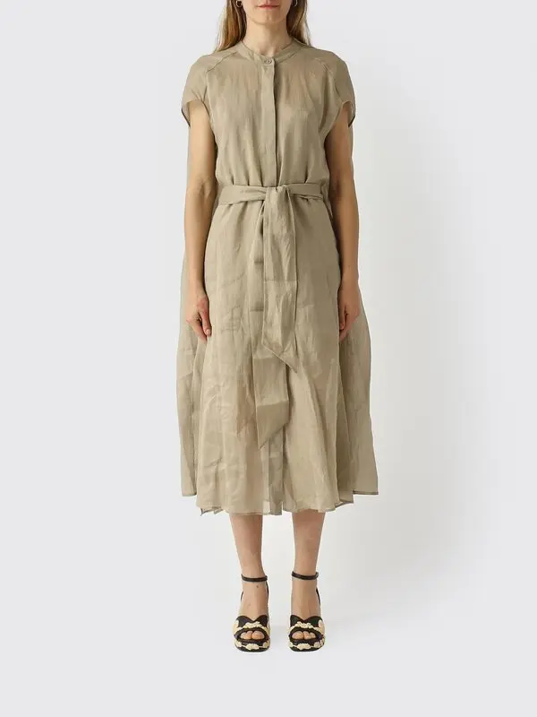 MEIMEIJ Ramie Midi Dress - Rope