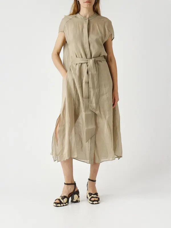 MEIMEIJ Ramie Midi Dress