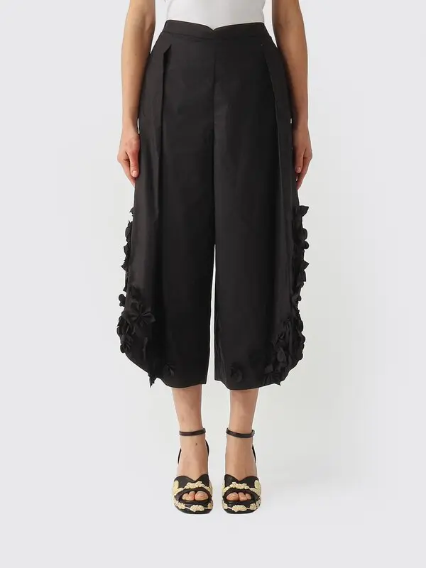 MEIMEIJ Embellished Cropped Pants