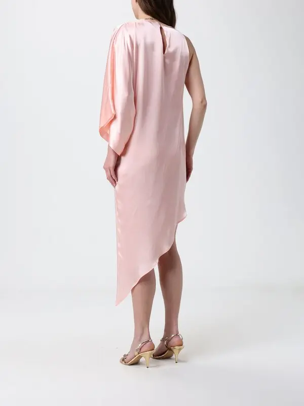 SIMONA CORSELLINI Asymmetrical One-shoulder Dress