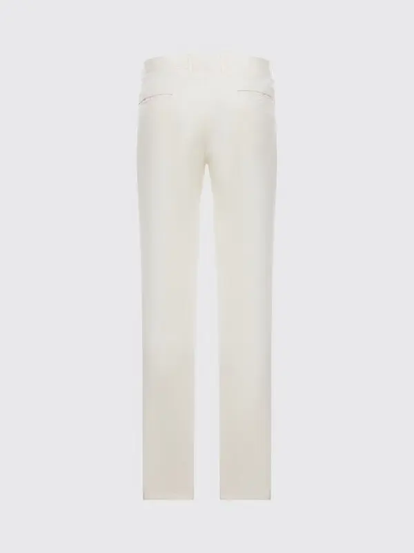 Incotex Tailored Straight Leg Pants - White