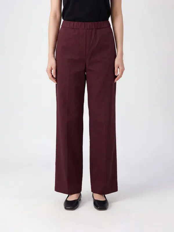 Patrizia Pepe Wide Leg Trousers - Brown