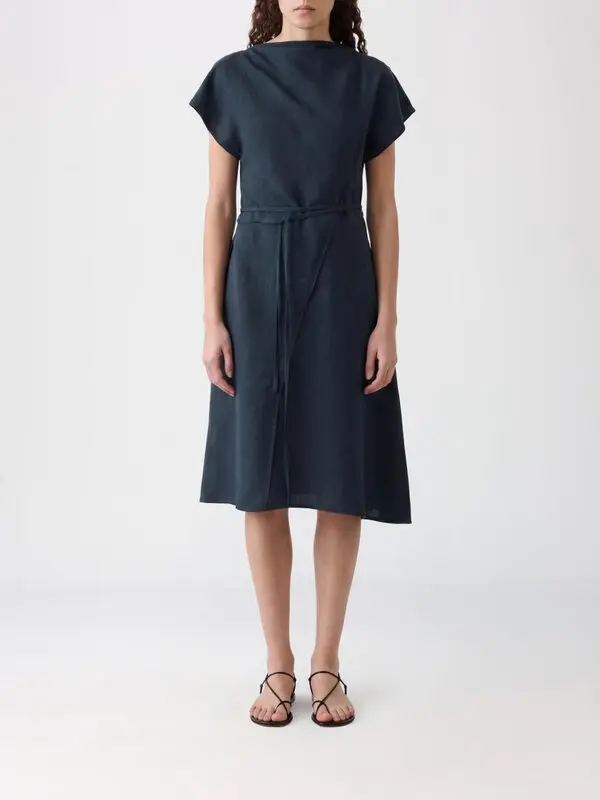 Soeur Draped Midi Dress