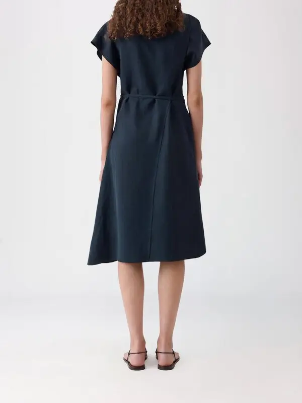 Soeur Draped Midi Dress