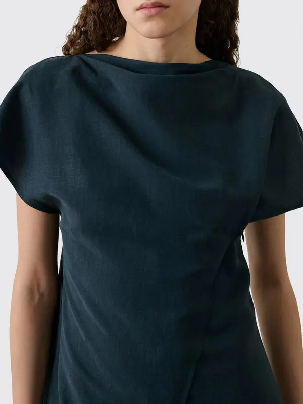 Soeur Draped Midi Dress